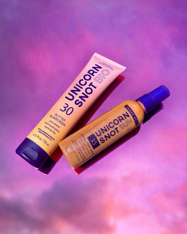 Glitter Sunscreen Duo – Unicorn Snot